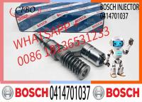 China ELIC Excavator 0414701037 0414701062 1766549 Engine Common Rail Fuel Injector for sale
