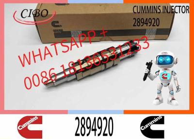 China Diesel Engine Parts Truck Engine ISX15 QSX15 X15 Engine Common Rail Fuel Injector 2872405 2894920 5579415 for sale