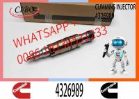 China NINE Brand XPI Common Rail Injector 4326989 Auto Engine Part Fuel Injector 4326989 4397488 for sale