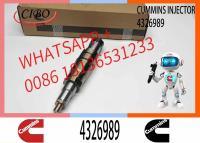 China NINE Brand XPI Common Rail Injector 4326989 Auto Engine Part Fuel Injector 4326989 4397488 for sale