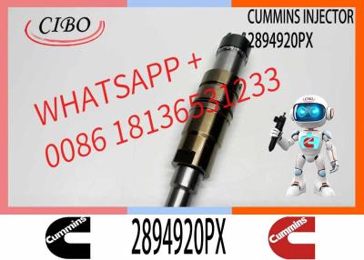 China Common rail injector fuel injecto 2894920PX 2058444 2482244 2031386 for ISZ13 Excavator DC09 DC16 DC13 for sale
