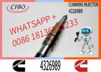 China NINE Brand XPI Common Rail Injector 4326989 Auto Engine Part Fuel Injector 4326989 4397488 for sale