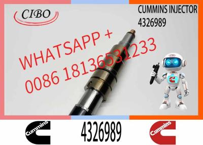 China NINE Brand XPI Common Rail Injector 4326989 Auto Engine Part Fuel Injector 4326989 4397488 for sale