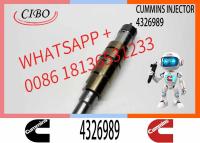 China NINE Brand XPI Common Rail Injector 4326989 Auto Engine Part Fuel Injector 4326989 4397488 for sale