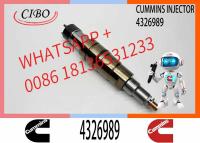 China NINE Brand XPI Common Rail Injector 4326989 Auto Engine Part Fuel Injector 4326989 4397488 for sale