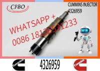 China High Quality Diesel Engine 30hp Diesel Fuel Injector 4326959 Injector Fuel 4326959 2872284 2897320 2872544 for sale