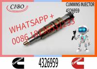 China High Quality Diesel Engine 30hp Diesel Fuel Injector 4326959 Injector Fuel 4326959 2872284 2897320 2872544 for sale