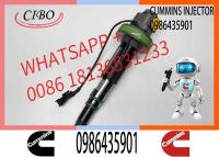 China NINE Brand 100% Tested Common Rail Injector 0986435901 Fuel Injector 0 986 435 901 for sale