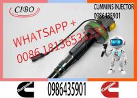 China NINE Brand 100% Tested Common Rail Injector 0986435901 Fuel Injector 0 986 435 901 for sale