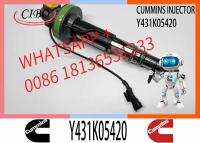 China NINE Brand 100% Tested Common Rail Injector Y431K05420 Fuel Injector Y 431 K05 420 for sale