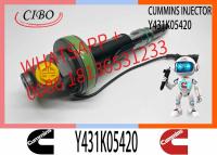 China NINE Brand 100% Tested Common Rail Injector Y431K05420 Fuel Injector Y 431 K05 420 for sale