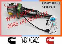 China NINE Brand 100% Tested Common Rail Injector Y431K05420 Fuel Injector Y 431 K05 420 for sale