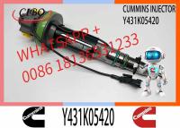 China NINE Brand 100% Tested Common Rail Injector Y431K05420 Fuel Injector Y 431 K05 420 for sale