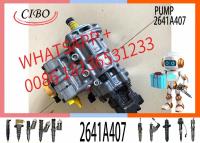 China Diesel engine fuel Pump 2641A407 368-9171 295-9126 for C6.6 Excavator 320D for sale
