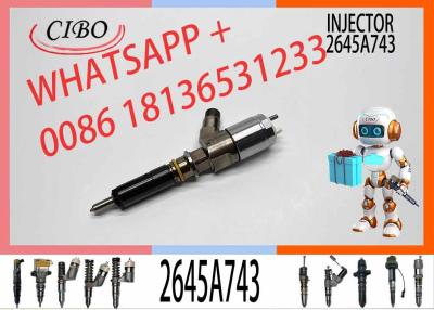 China Common Rail Fuel Injector 2645A743 10R-7668 321-0990 Excavator For C6.6 Engine for sale