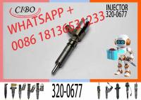 China C4.4  320D Engine Excavator Oem Common Rail Fuel Injectors 320-0677 10R-7671 2645A746 for sale