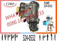 China China new manufacture Common Rail Diesel Fuel Injection Pump 324-0532 3240532 10R7659 For  E320D C6.4 Excavator for sale