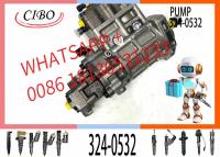 China China new manufacture Common Rail Diesel Fuel Injection Pump 324-0532 3240532 10R7659 For  E320D C6.4 Excavator for sale