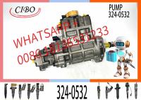 China China new manufacture Common Rail Diesel Fuel Injection Pump 324-0532 3240532 10R7659 For  E320D C6.4 Excavator for sale