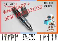 China QIANYU 253-0615 2530615 Excavator C15 E365C E374D Engine Diesel Fuel Injector 3740750 374-0750 for sale