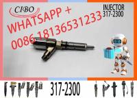 China Common Rail Injector For  320D excavator C6 C6.4 diesel 326-4700 3264700 fuel injector 317-2300 for sale