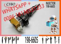 China JISION Excavator Fuel Injector 128-6601 198-6605 for Excavator Engine 3126 3126B for sale