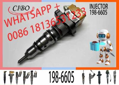 China JISION Excavator Fuel Injector 128-6601 198-6605 for Excavator Engine 3126 3126B for sale