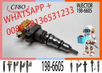 China JISION Excavator Fuel Injector 128-6601 198-6605 for Excavator Engine 3126 3126B for sale