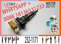 China 3408E 3412E Engine common rail system parts diesel fuel injector 232-1171 2321171 10R1267 10R-1267 For for sale