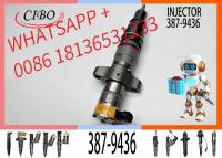 China C9 Injector Nozzle 387-9436 3879436 10R7222 Fuel Injector For E330D E336D Excavator Engine Parts for sale