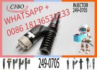 China C11 C13 Diesel Engine Parts fuel injector 249-0705 10R-3258 10R-2977 10R-6162 20R-2437 for C+  Excavator for sale