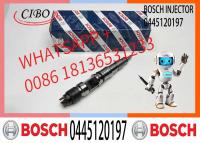 China 0445120197 High Quality Common Rail Injector 0 445 120 197 Diesel Injector Nozzles 0 445 120 197 for 0445120197 for sale