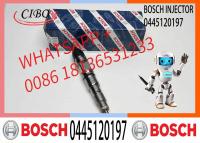 China 0445120197 High Quality Common Rail Injector 0 445 120 197 Diesel Injector Nozzles 0 445 120 197 for 0445120197 for sale