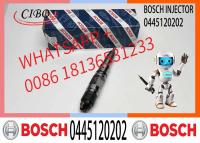 China 0445120202 New Common Rail Injector Assy 0 445 120 202 Auto Parts Injector 0445 120 202 for 0445120202 for sale