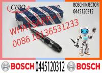 China High Performance Diesel Engine Parts 0445120312 Fuel Injector 0 445 120 312 For MAN Diesel Engine for sale