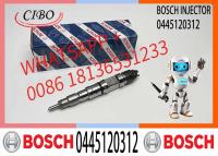 China High Performance Diesel Engine Parts 0445120312 Fuel Injector 0 445 120 312 For MAN Diesel Engine for sale