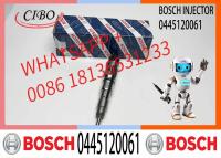 China Diesel fuel injector Common rail Injector 0445120061 Diesel engine parts 0445120061 for sale
