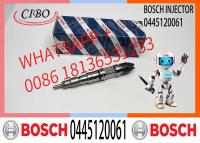 China Diesel fuel injector Common rail Injector 0445120061 Diesel engine parts 0445120061 for sale