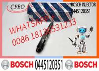 China High Quality 0445 120 351 Diesel engine parts fuel system common rail injector 0445120351 crdi fuel oil injector 0 445 1 for sale