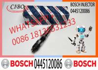 China diesel engine common rail fuel injector 0445120120 0445120086 0445120265 0445120236 0445120066 0445120040 0444512 for sale