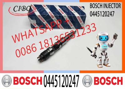 China diesel fuel injector 0445 120 247 injector of diesel generator Genuine part fuel injector 0445120247 for sale