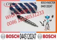 China diesel fuel injector 0445 120 247 injector of diesel generator Genuine part fuel injector 0445120247 for sale