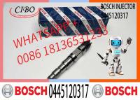 China Diesel Fuel Injectors 0 445 120 317 Common Rail Fuel Injection 0 445 120 317 0445120317 for Engine for sale