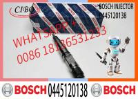 China Diesel fuel injector 0445 120 074 0445120074/0445120138 for vovlo excavator for sale