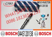 China Diesel fuel injector 0445 120 074 0445120074/0445120138 for vovlo excavator for sale