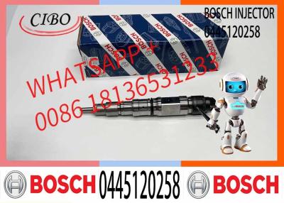 China Common Rail Diesel fuel Injector 0445120258 4009030031 for DOOSAN excavator DX350-3 for sale