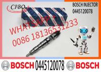 China fuel injector diesel engine auto car excavator 0445120218 0445120274 0445120070 0445120241 0445120066 0445120078 injecto for sale
