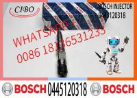 China High Quality DONGFENG TRACTOR TRUCK Diesel Fuel Injector Common Rail Injector 0445120318 for sale