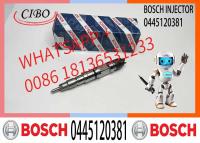 China Engine Parts Injector 0 445 120 381 Diesel Fuel Injectors 0445 120 381 Injector Nozzles for 0445120381 for sale