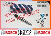 China Engine Parts Injector 0 445 120 381 Diesel Fuel Injectors 0445 120 381 Injector Nozzles for 0445120381 for sale